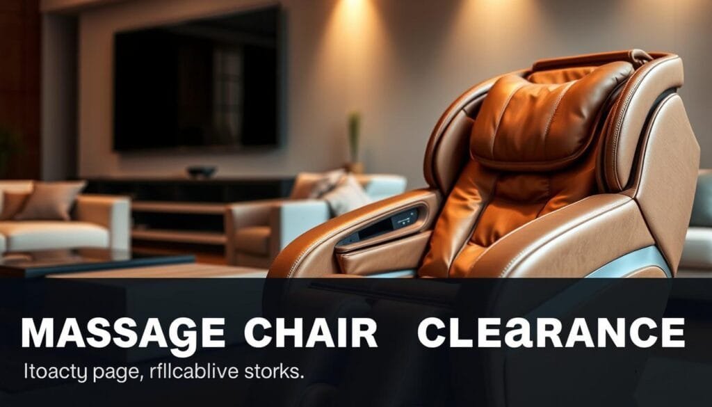 Score Big Savings On Massage Chair Clearance 6585